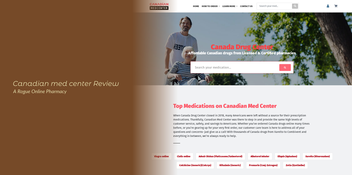 Canadian Med Center Review – A Rogue Online Pharmacy | Dr. Ariano And ...