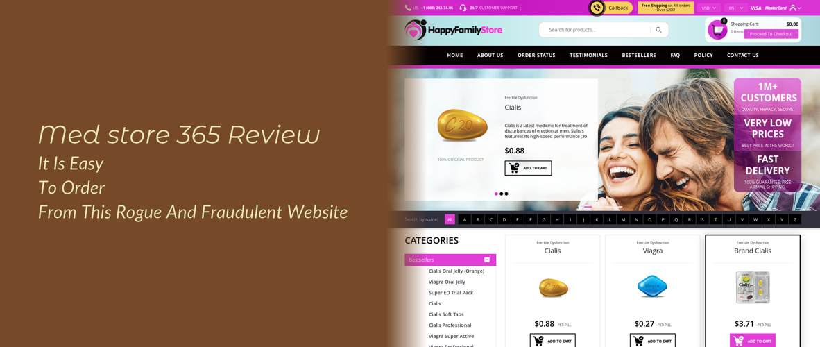 Med Store 365 Review - It Is Easy To Order From This Rogue And ...