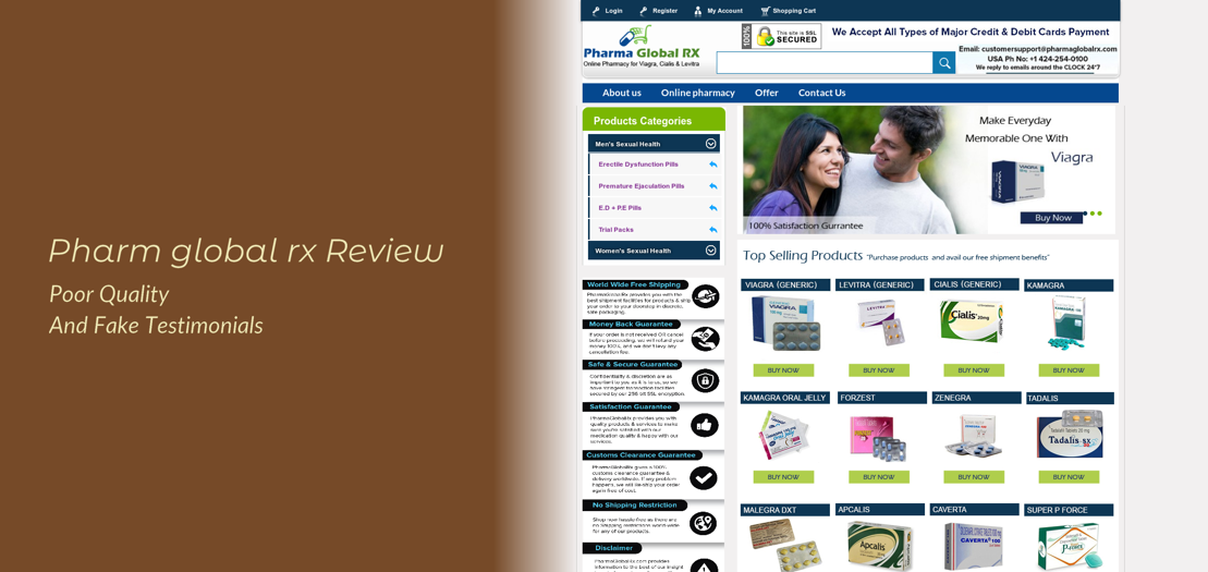 Pharm Global Rx Review - Poor Quality And Fake Testimonials | Dr ...